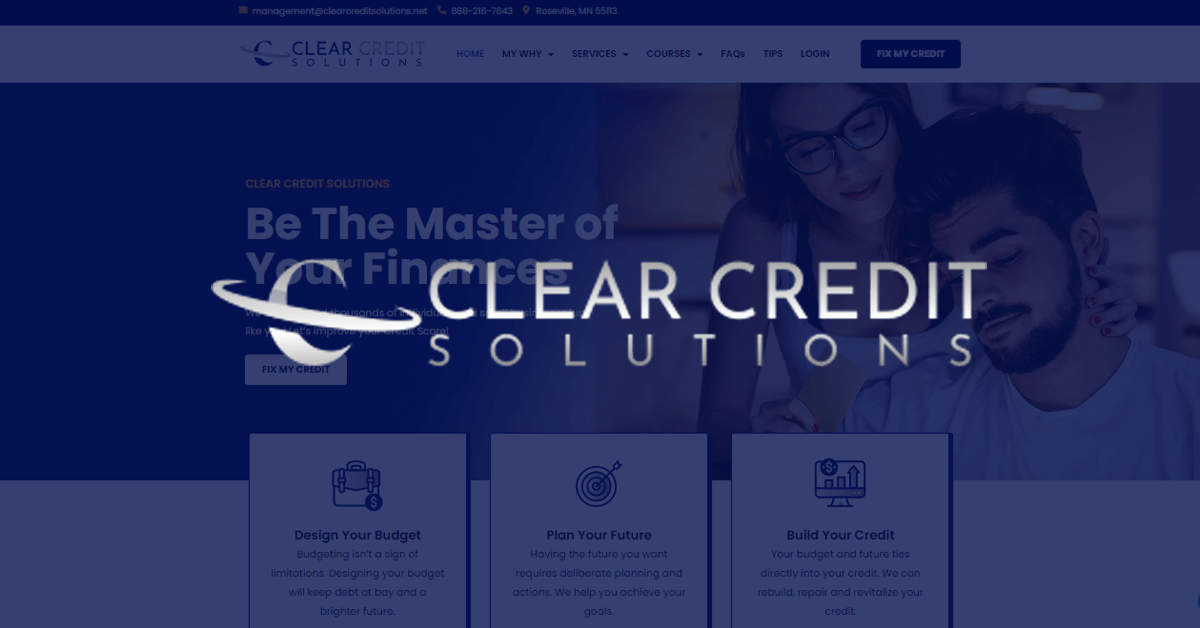 Credit Score - My Why | Clear Credit Solutions